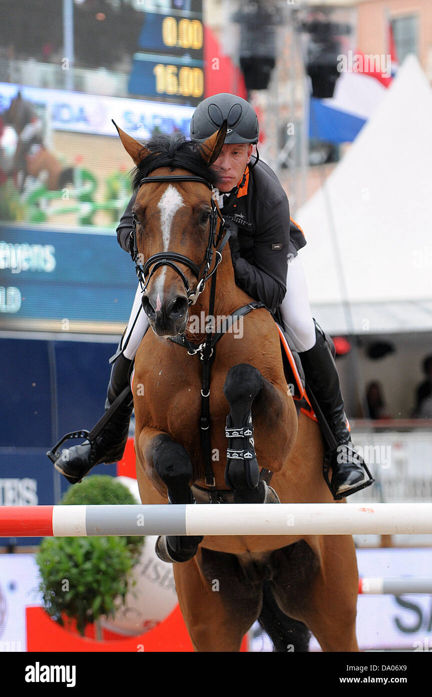 Monte-Carlo, Monaco. 29th June 2013. The winner Mario Stevens of ...