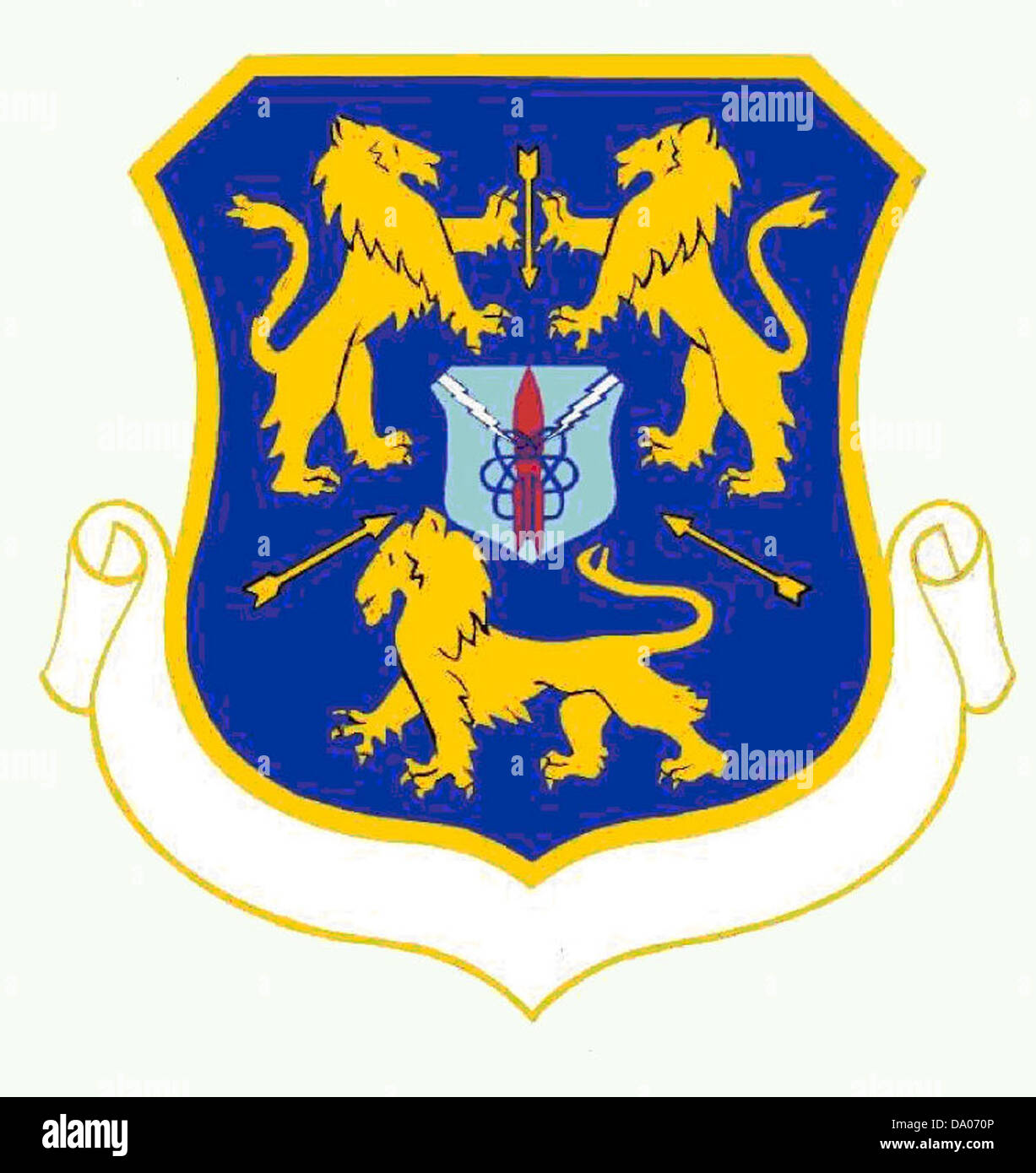 The emblem of the 486th Air Expeditionary Wing (AEW) represents its ...