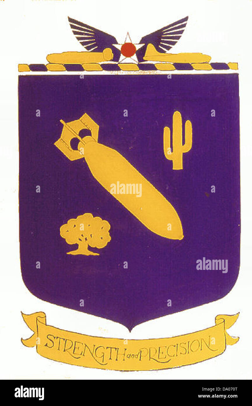 The emblem of the 487th Bomb Group, a unit of the U.S. Army Air Forces ...