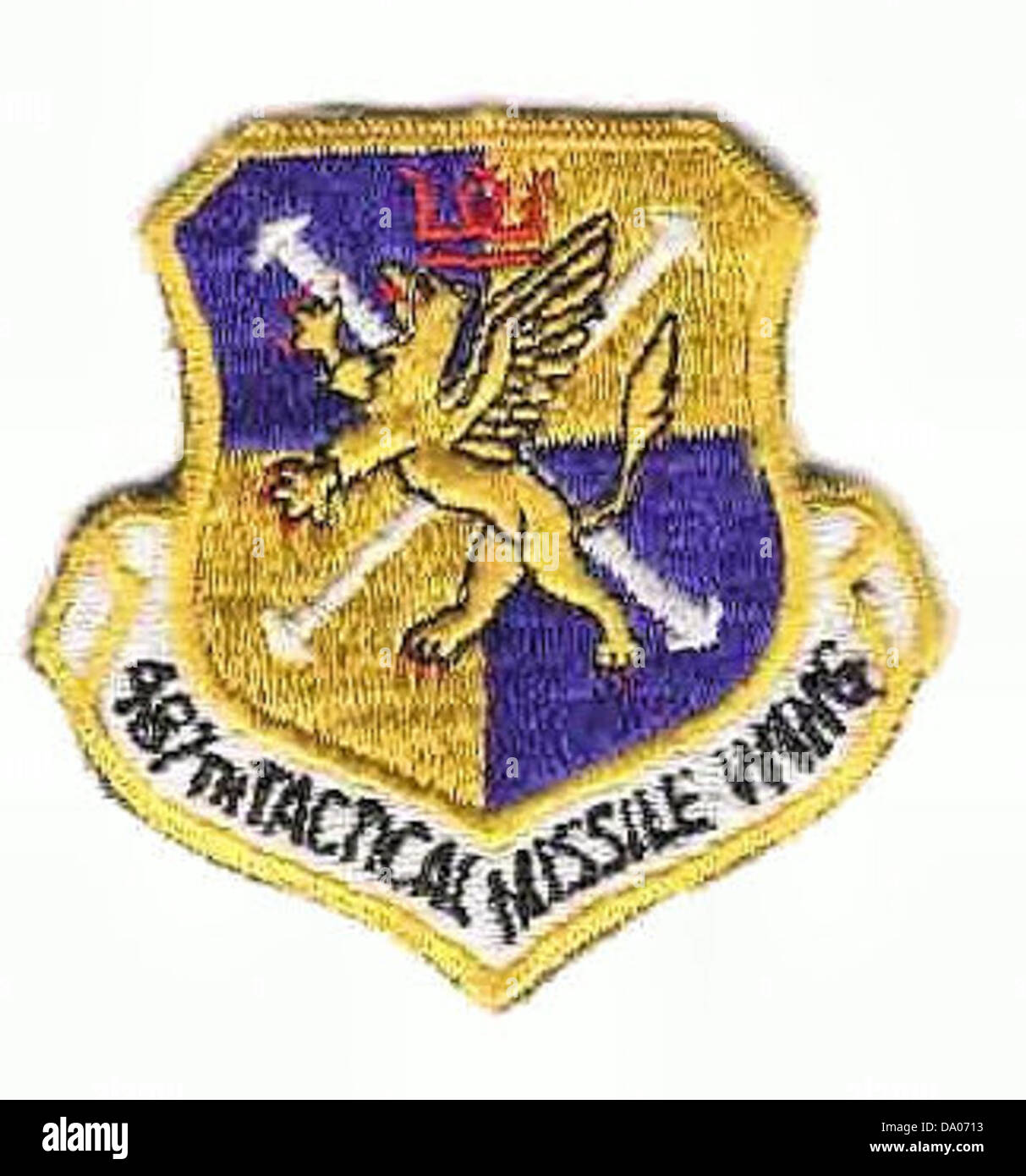 The patch of the 487th Missile Wing represents the unit's role in ...