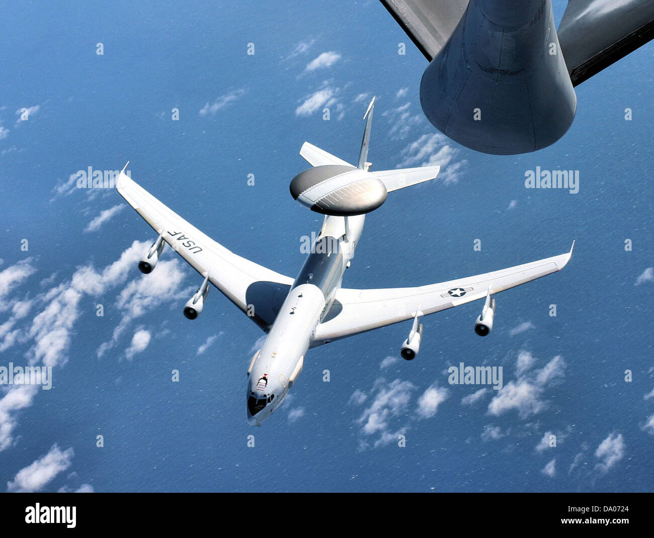 The 513th Air Control Group, operating the E-3 Sentry AWACS aircraft ...