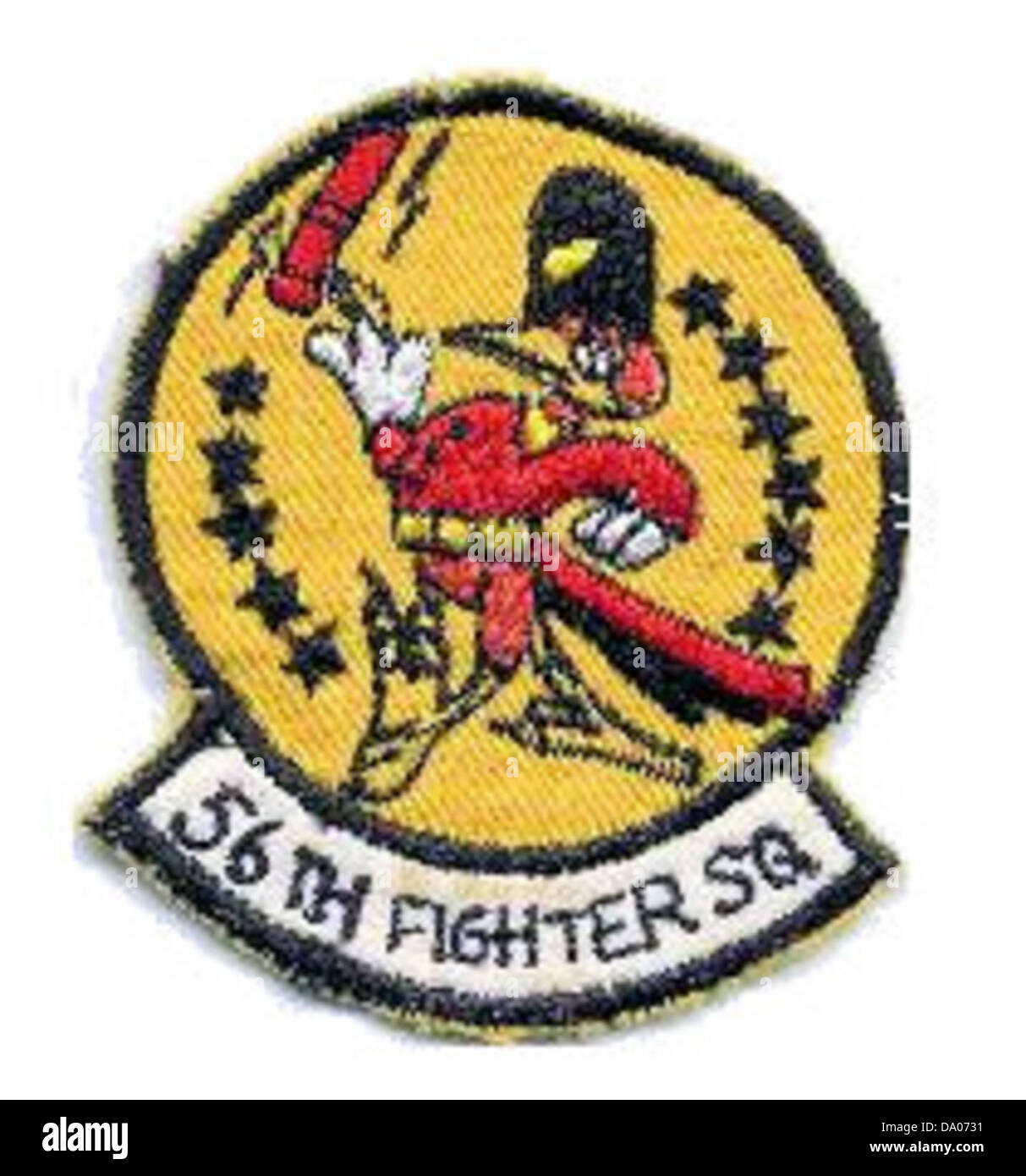 The 56th Fighter Squadron patch represents the unit's identity and mission in the U.S. Air Force ...