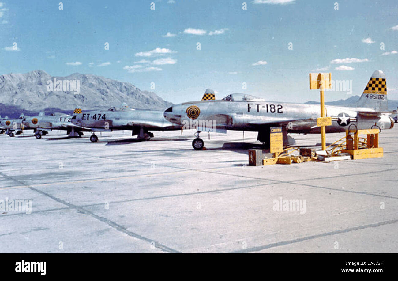 The 57th Fighter-Interceptor Group operated the F-94S, a radar-equipped ...