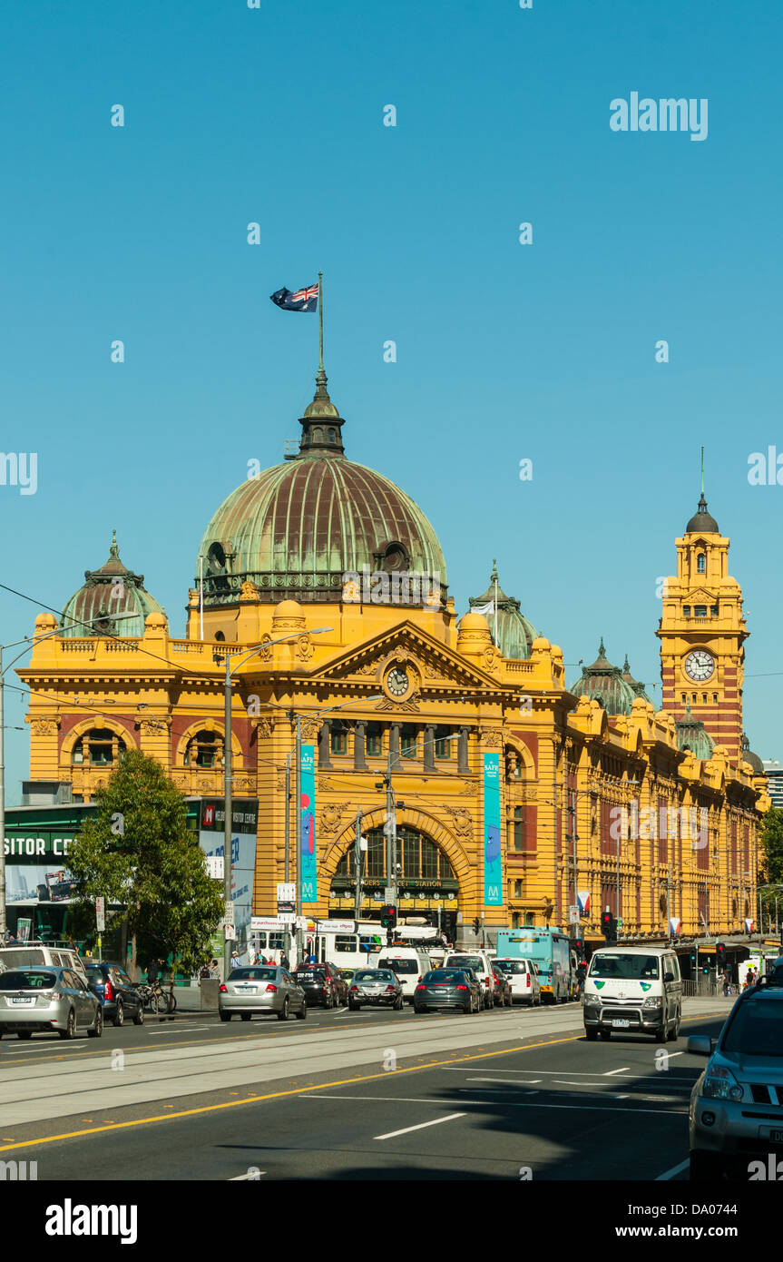 Flinders Street Station, Melbourne, Victoria, Australia Stock Photo - Alamy