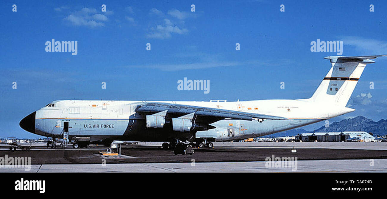 The 60th Air Mobility Wing operates the C-5 Galaxy, a large military ...
