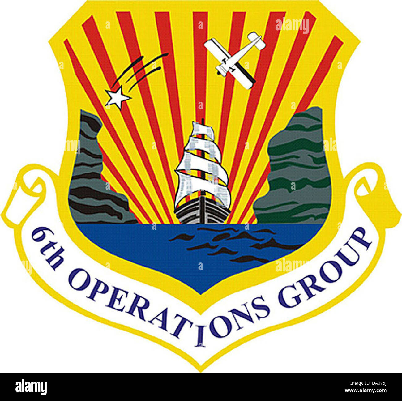 The emblem of the 6th Operations Group represents its role in managing ...