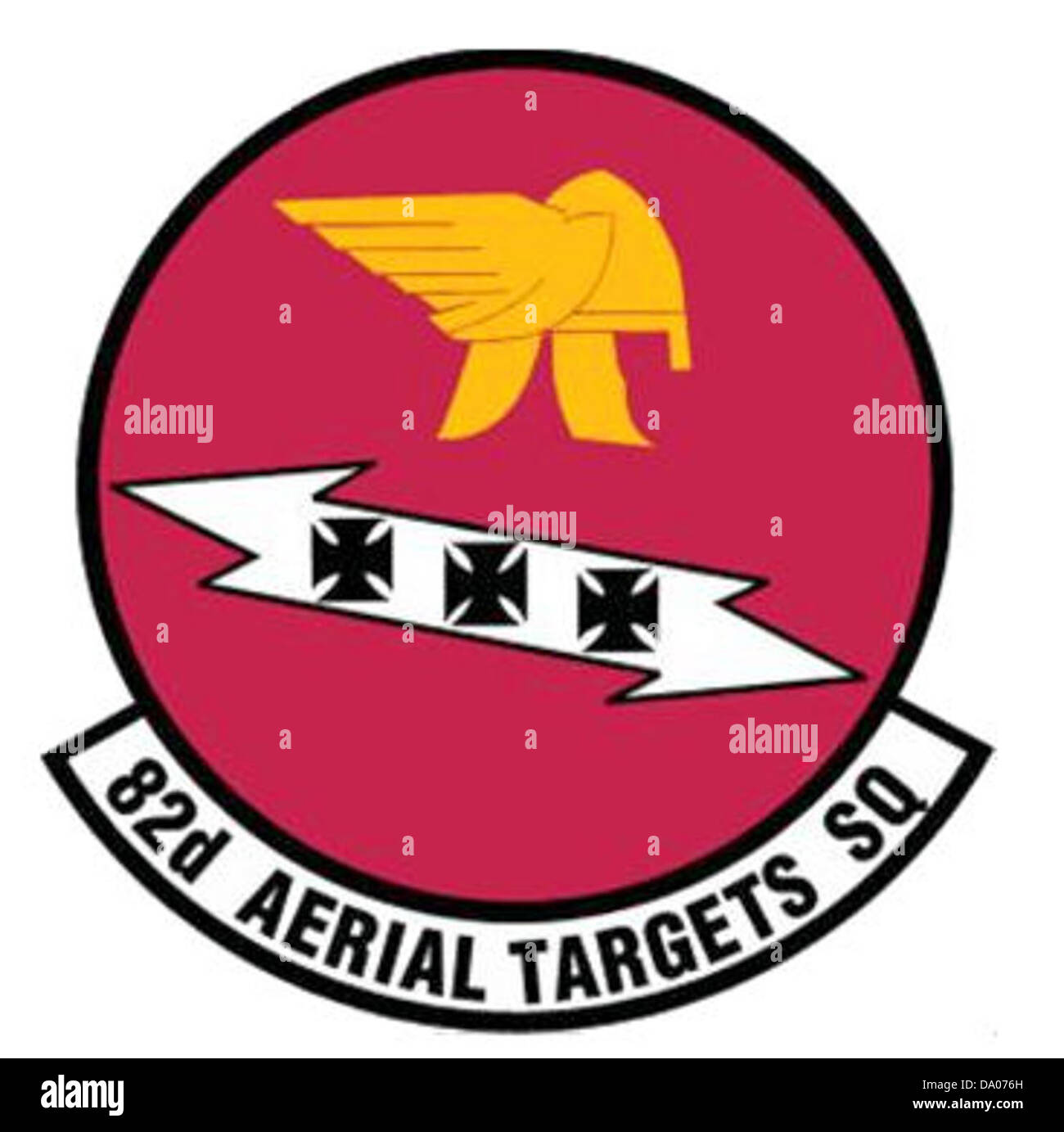 The 82d Air Tactical Squadron emblem represents the unit's role in ...