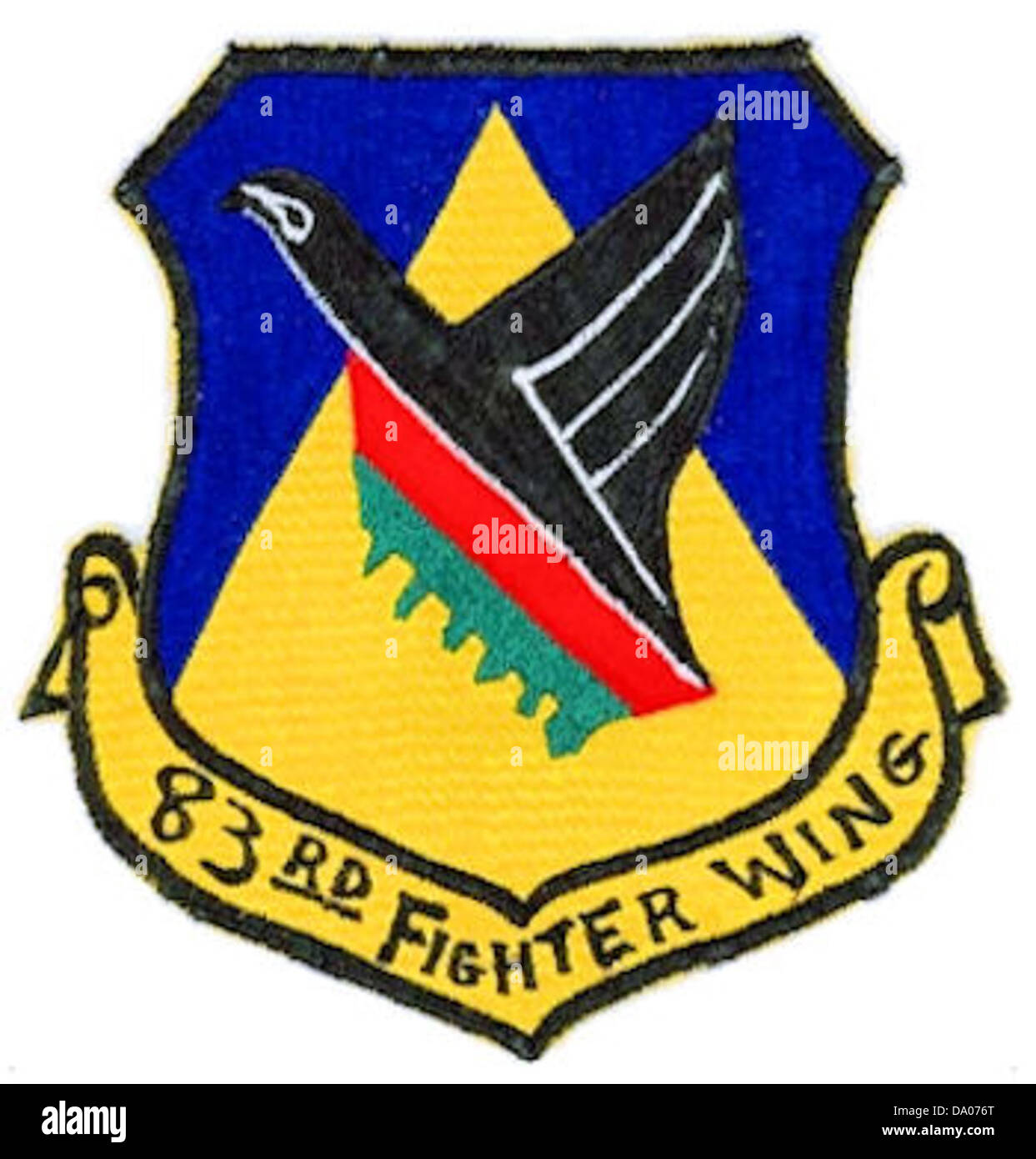 The emblem represents the 83rd Fighter Wing, a U.S. Air Force unit ...