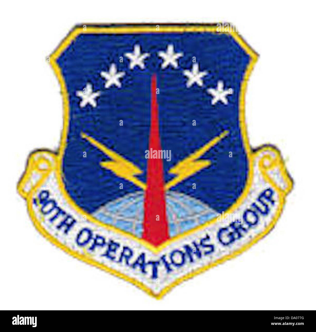 The patch of the 90th Operations Group, which is part of the U.S. Air ...