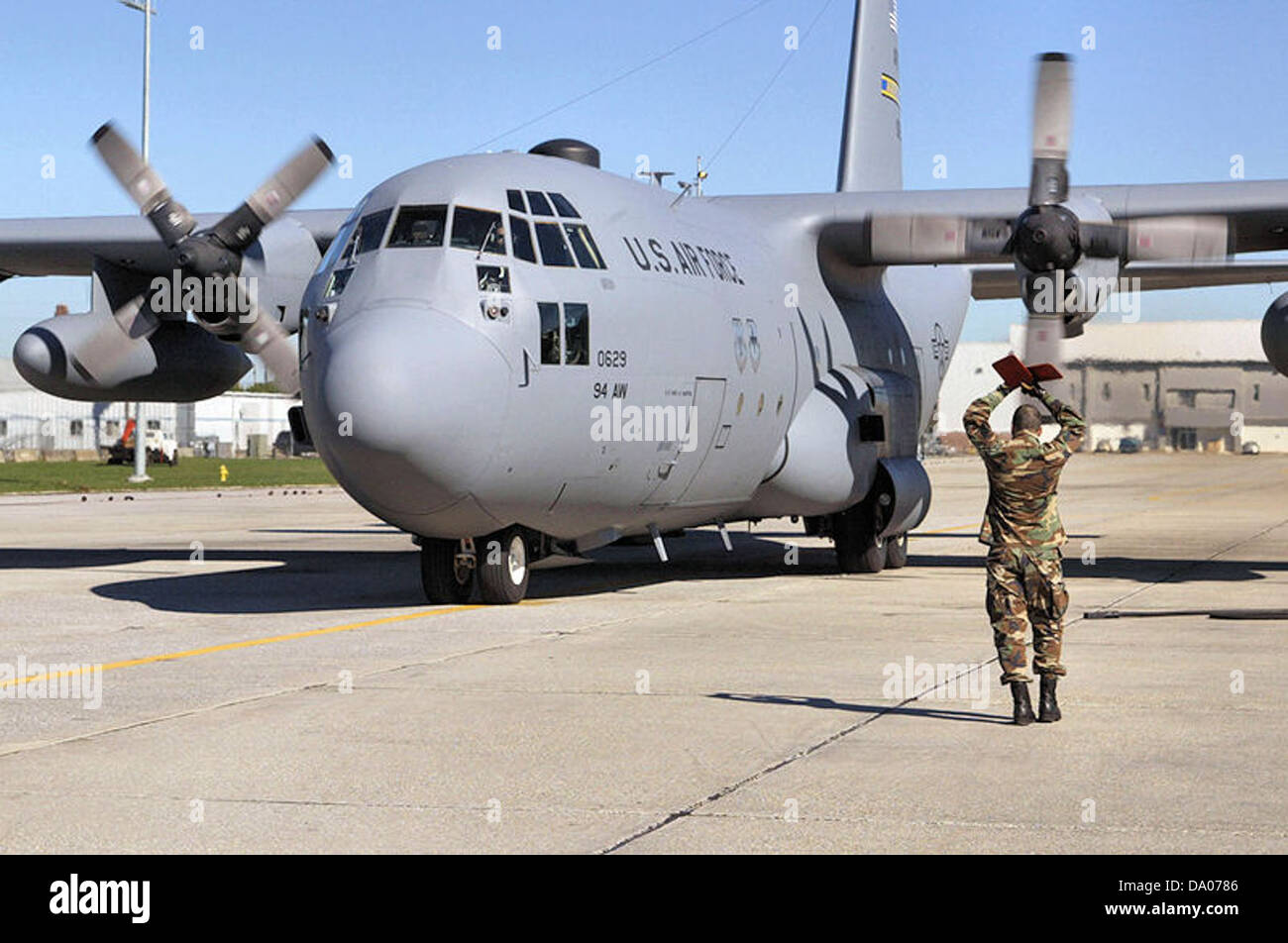 The 94th Airlift Wing operates the C-130 Hercules, a versatile ...