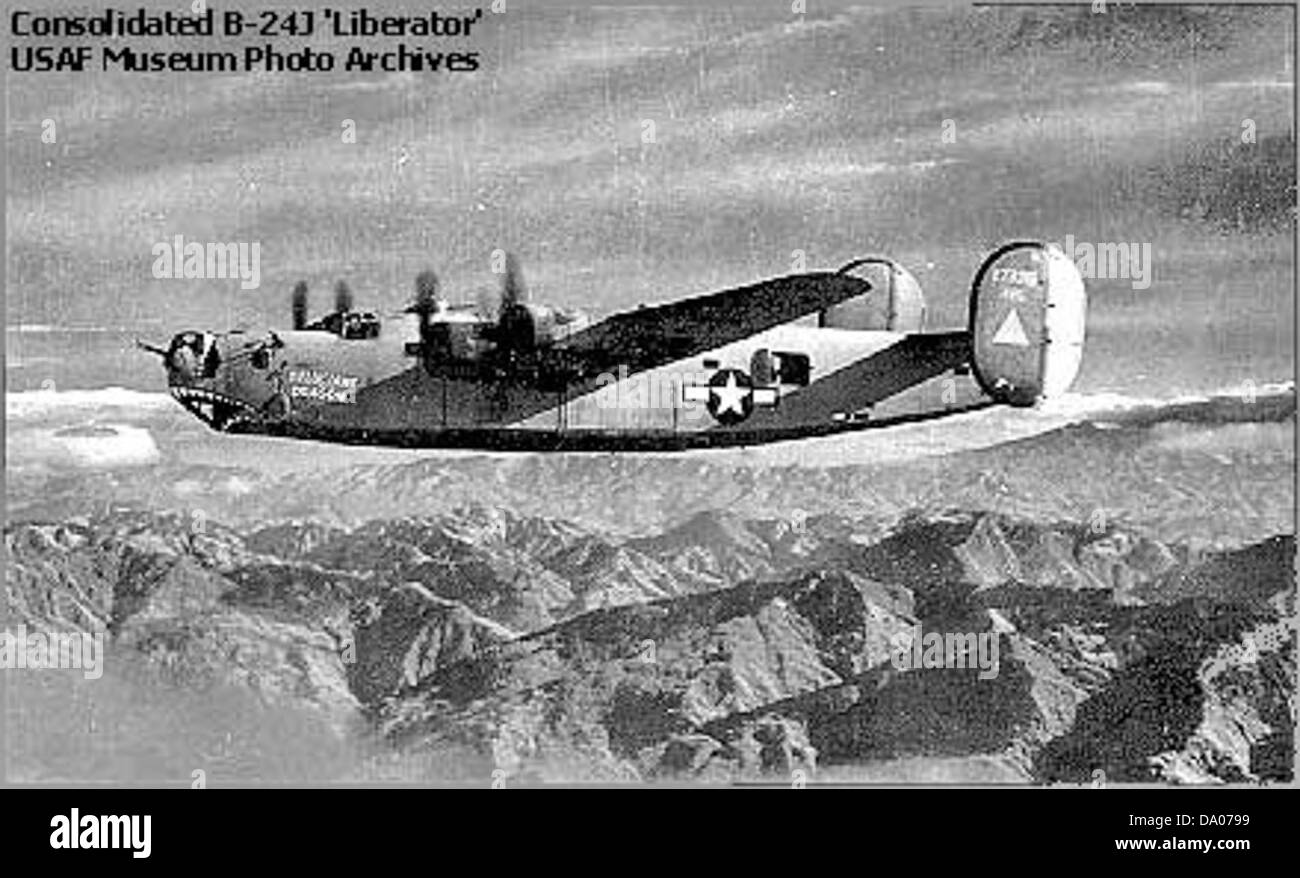 The 98th Bombardment Group operated the B-24 Liberator during World War ...