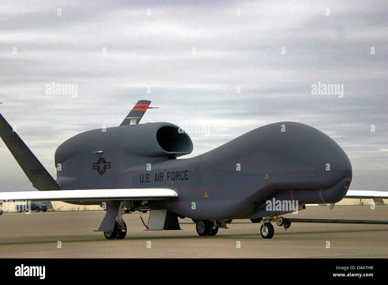 The RQ-4 Global Hawk is an unmanned aerial vehicle (UAV) used by the U ...