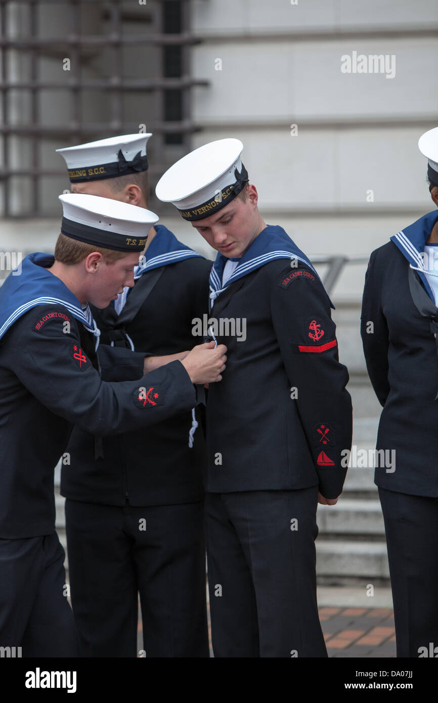 Sea Cadets Uniform High Resolution Stock Photography and Images - Alamy