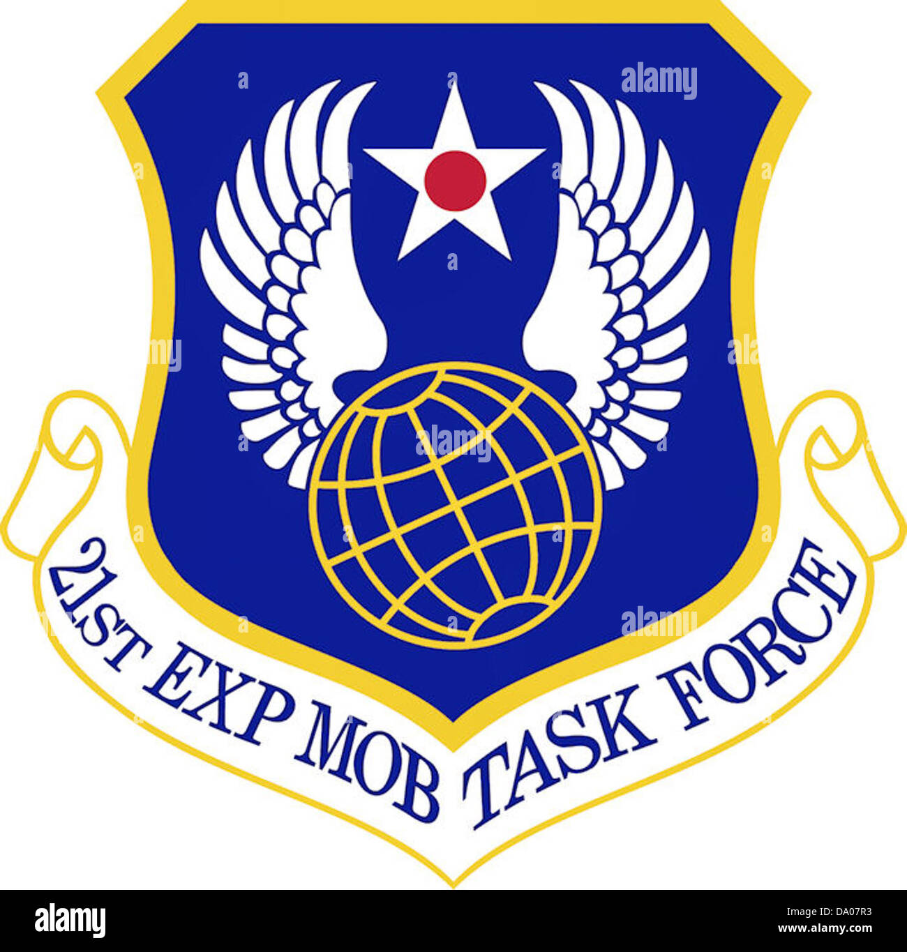 The emblem of the 21st Expeditionary Maintenance and Training Flight ...