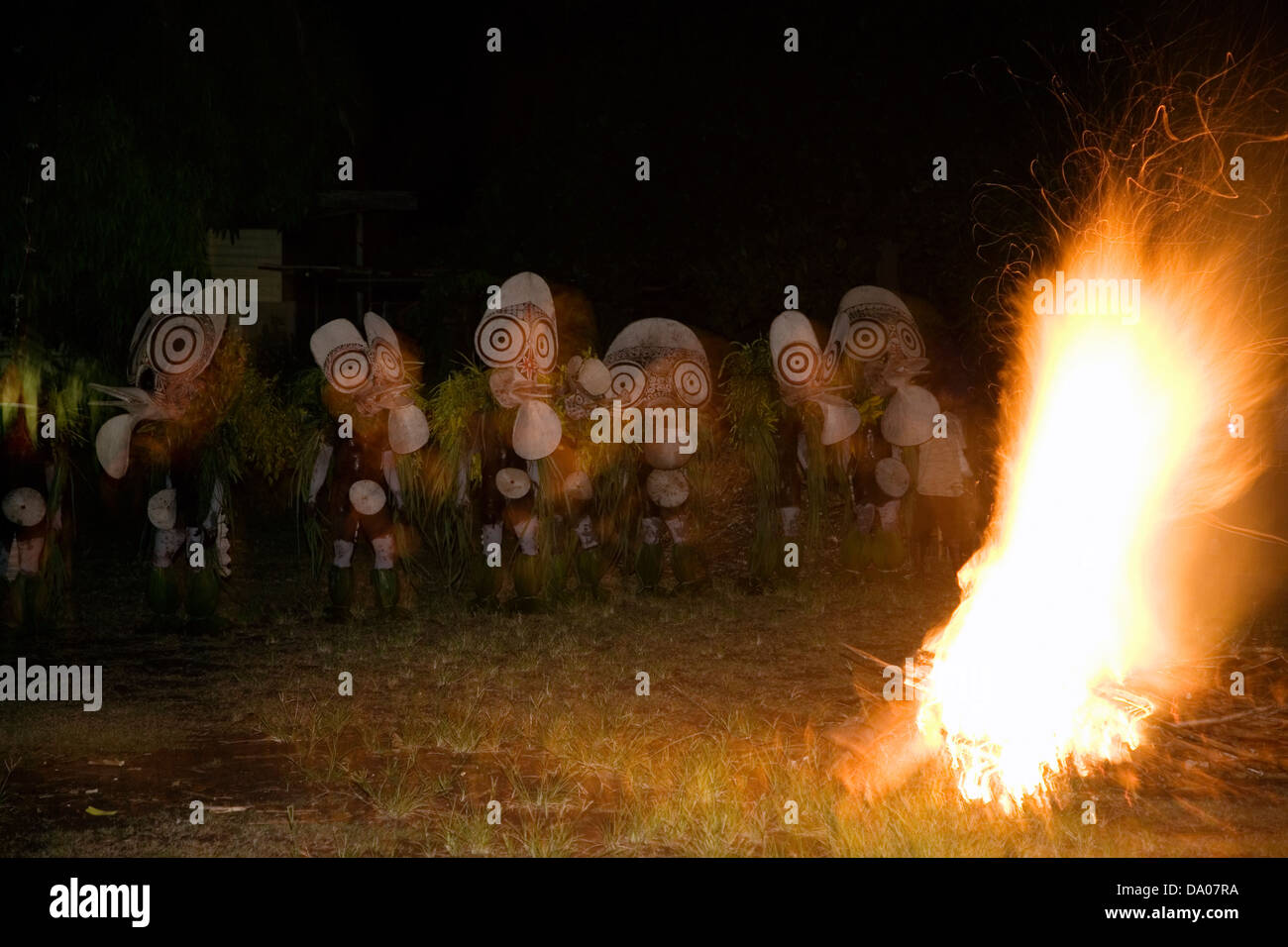 Papua New Guinea Fire Dance High Resolution Stock Photography and ...