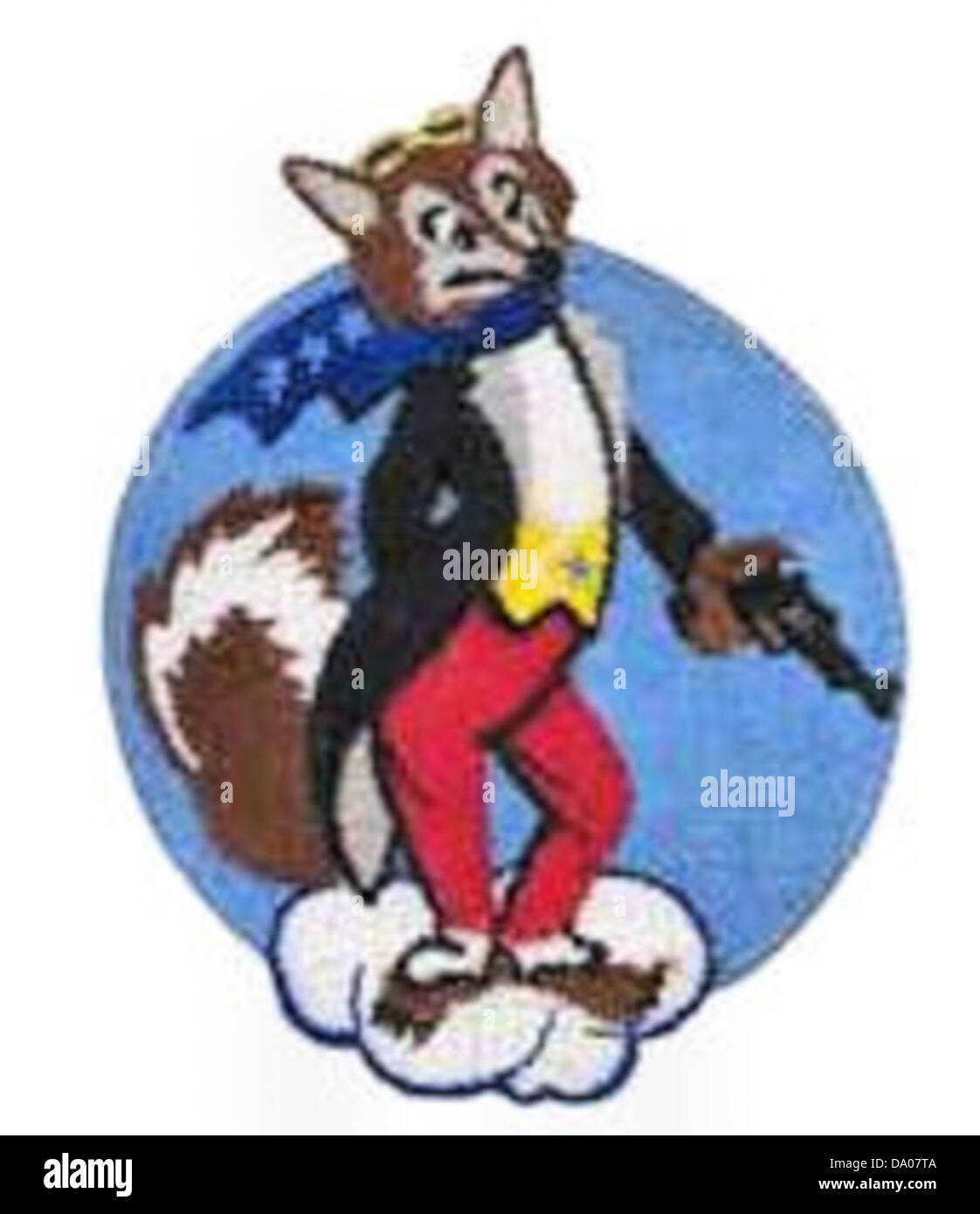 The 31st Fighter Interceptor Squadron’s patch represents its role in ...