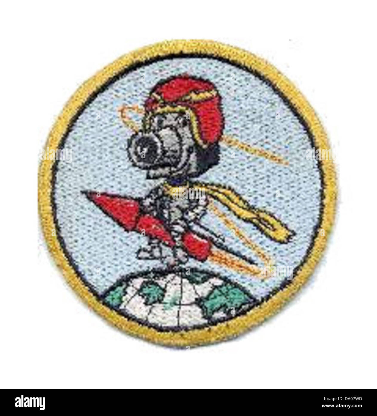 The 32nd Photo Squadron emblem represents the squadron's role in ...