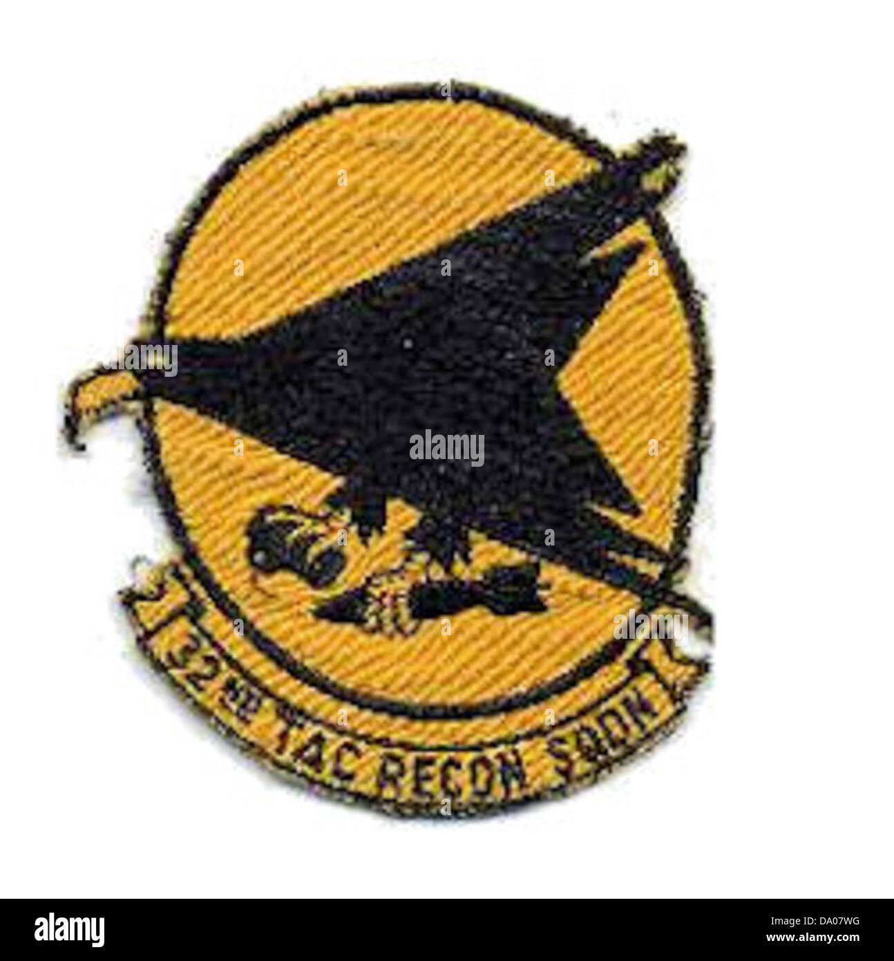 The emblem of the 32nd Tactical Reconnaissance Squadron reflects its ...