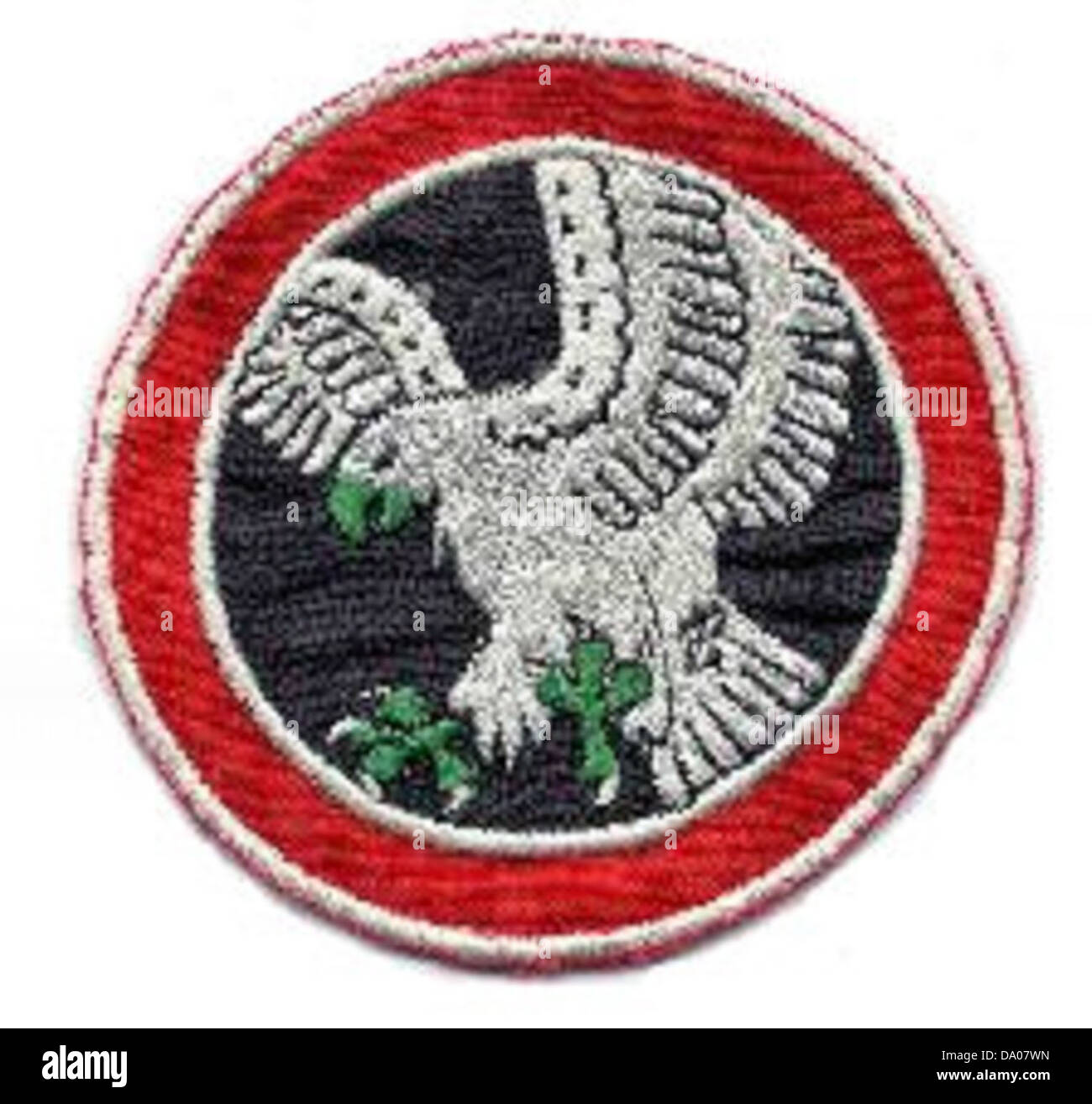 The patch of the 332nd Fighter Interceptor Squadron represents its ...