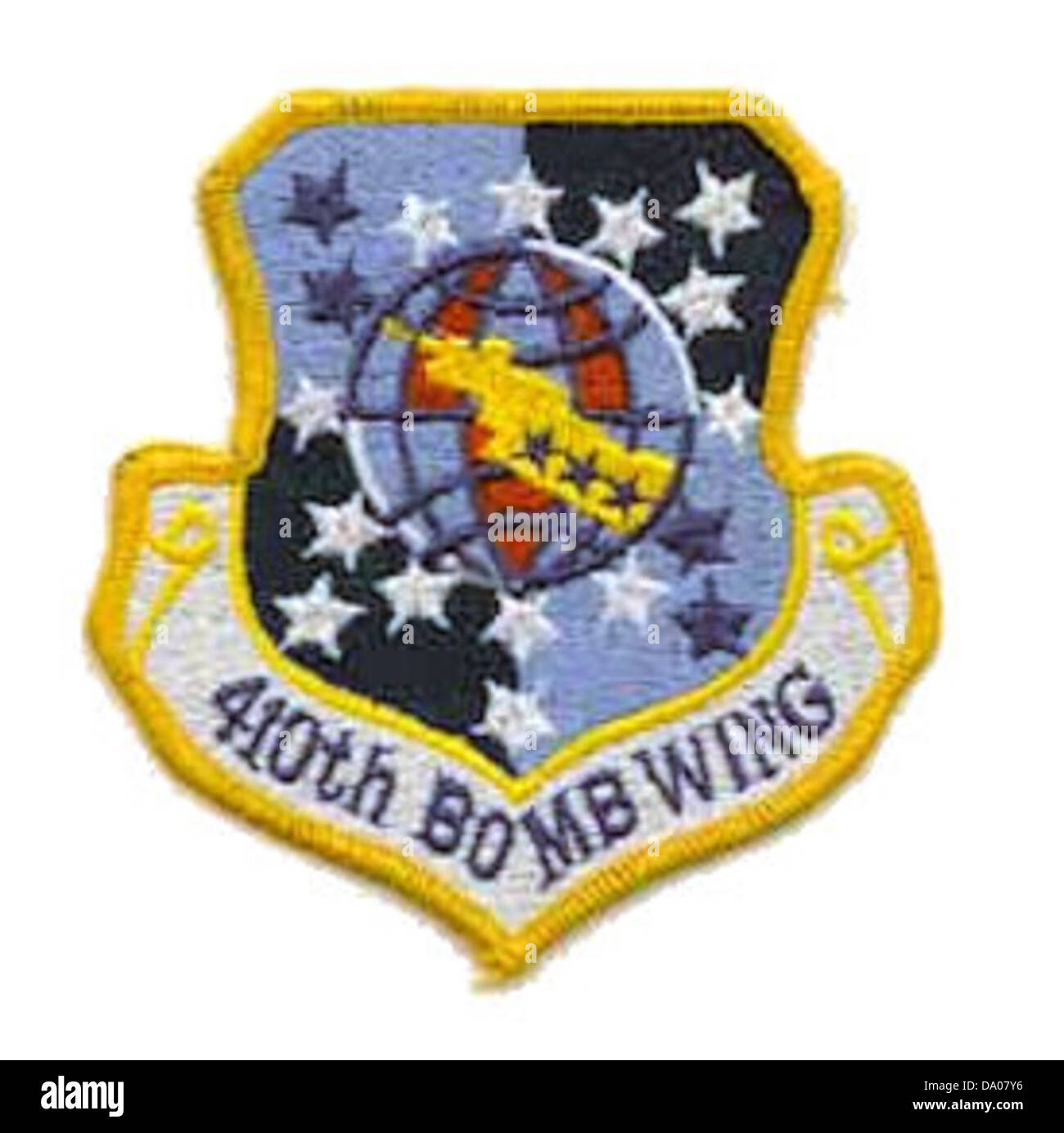 The emblem of the 410th Bombardment Wing (410BW) symbolizes the unit’s ...