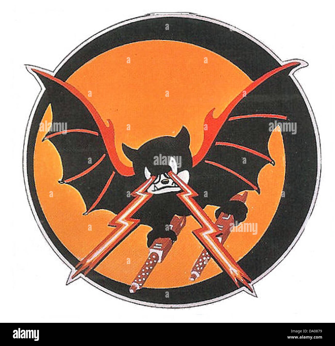 The 549th Night Fighter Squadron (NFS) emblem represents the unit's ...