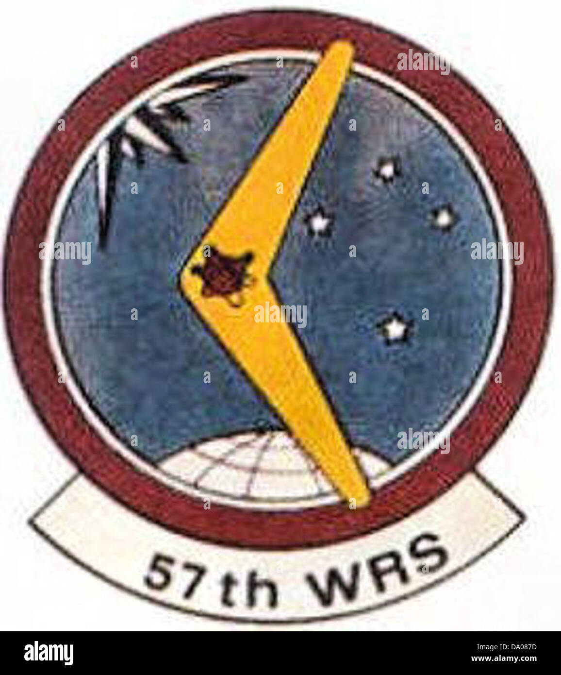 The emblem of the 57th Weather Reconnaissance Squadron represents the ...