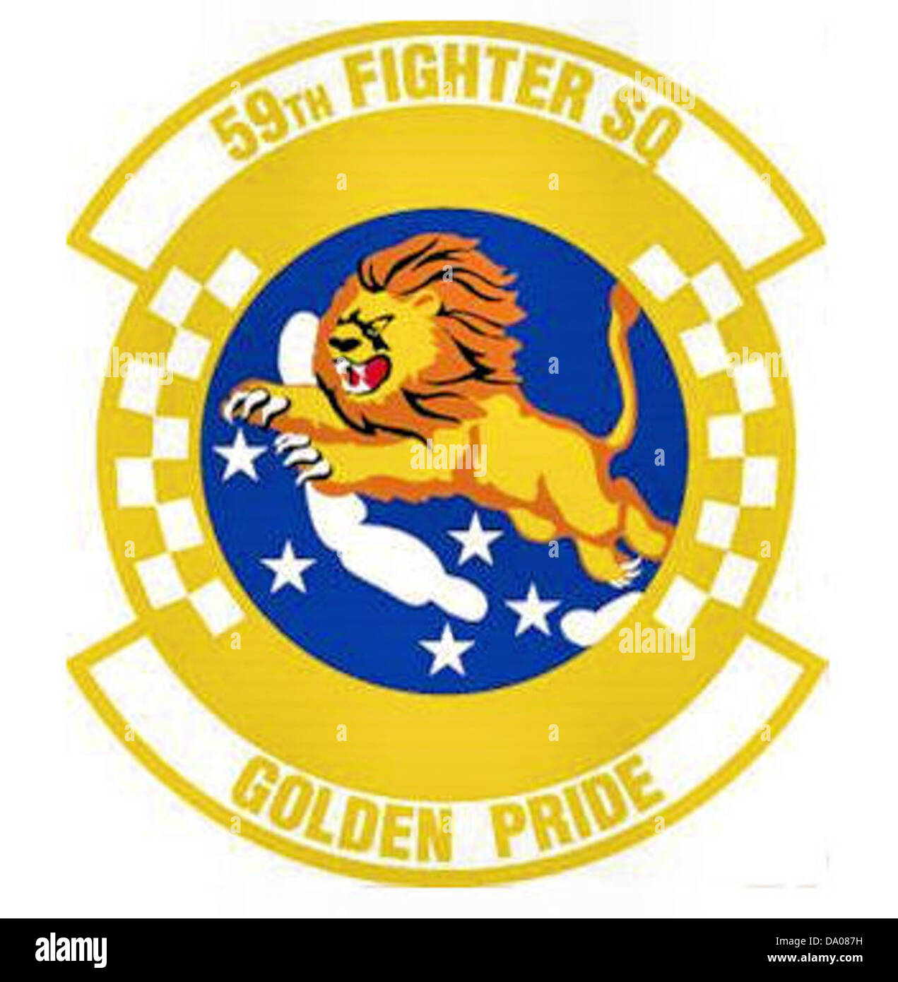 The emblem of the 59th Test and Evaluation Squadron represents the unit ...