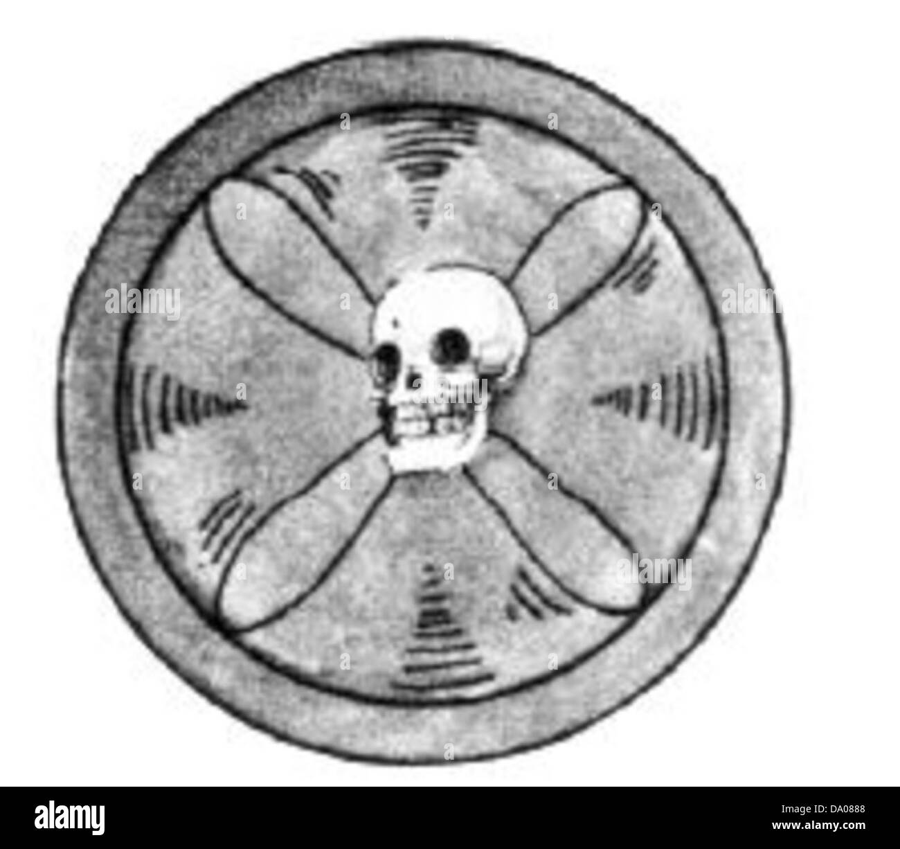 The emblem of the 6th Night Fighter Squadron reflects the squadron's ...