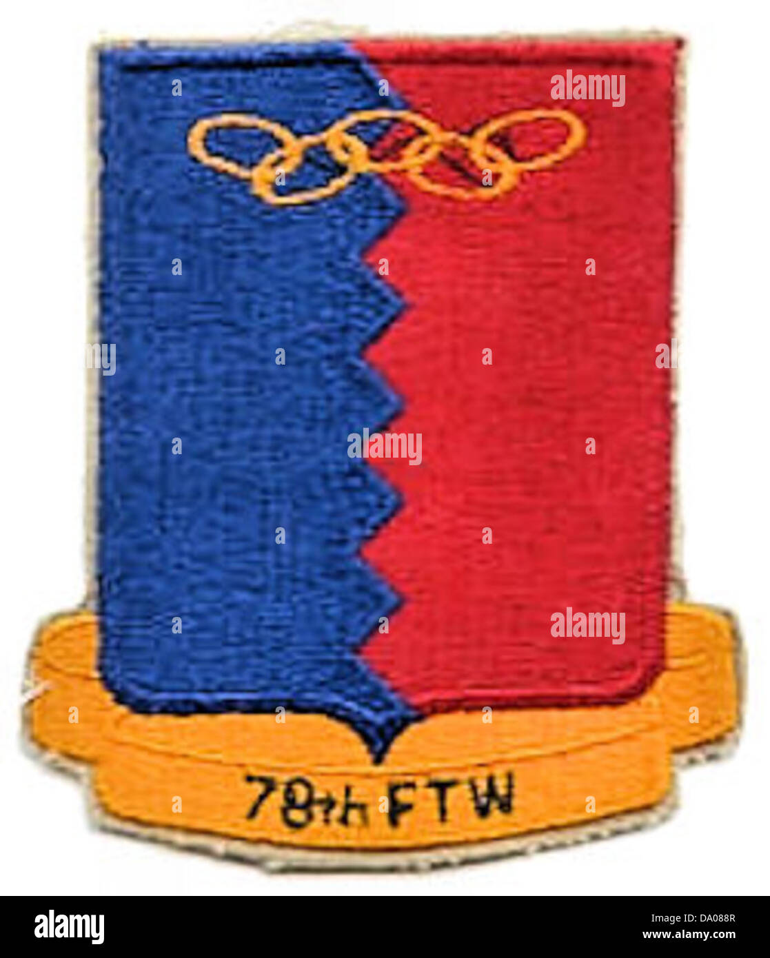 The 78th Fighter Wing patch represents the heritage and history of the ...