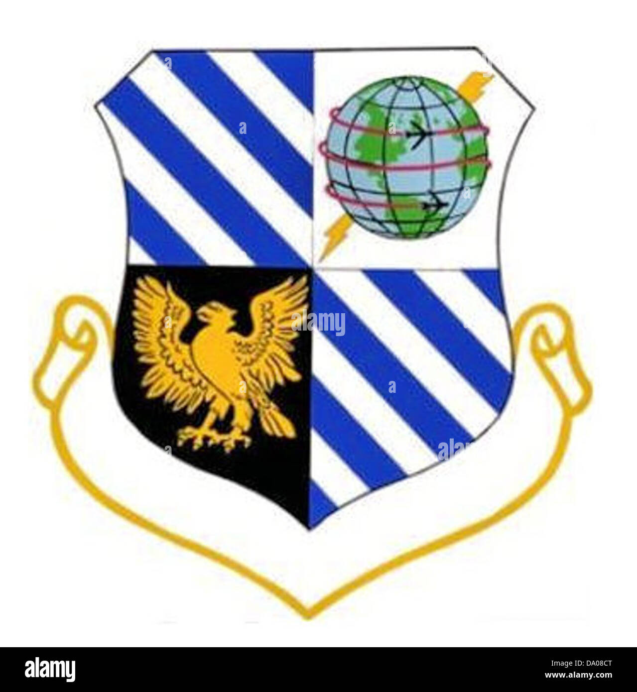 The emblem of the 818th Strategic Aerospace Division symbolizes its ...