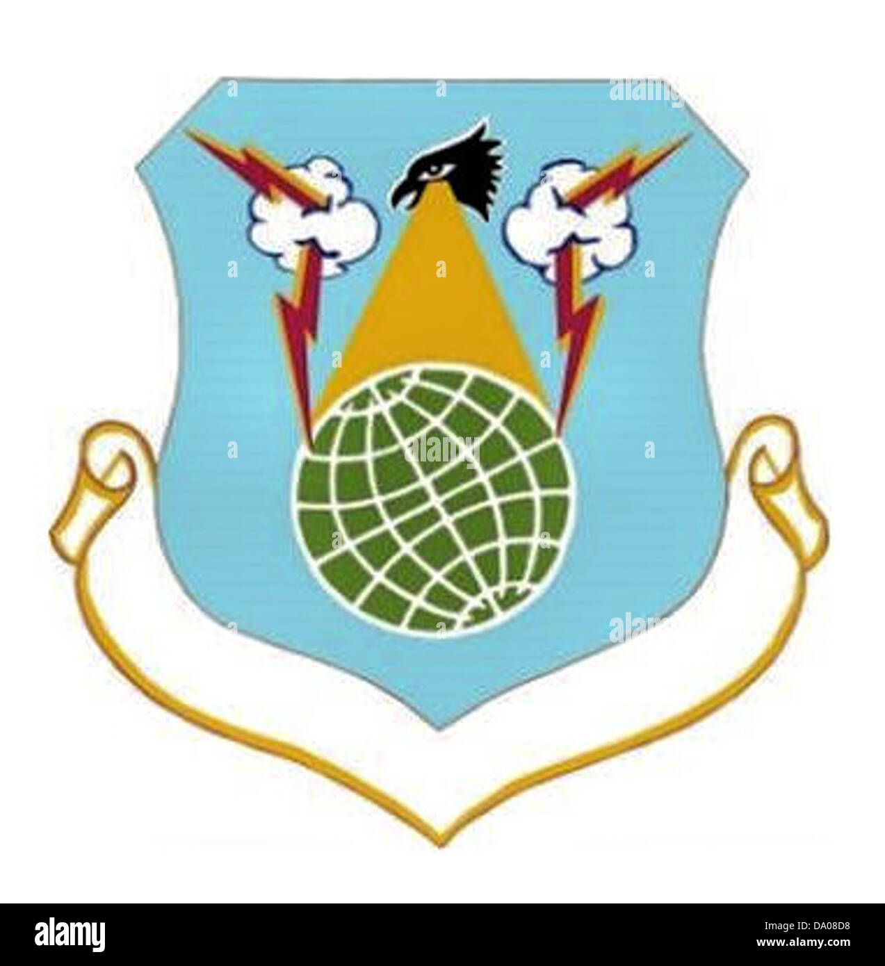 The emblem of the 825th Strategic Air Division represents the unit's ...