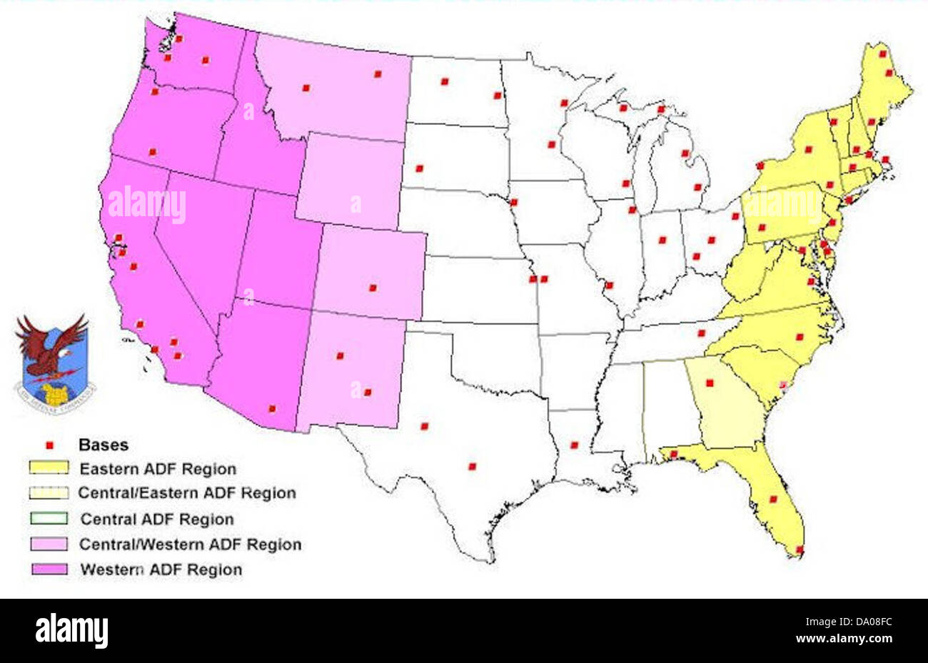 Airspace map hi-res stock photography and images - Alamy