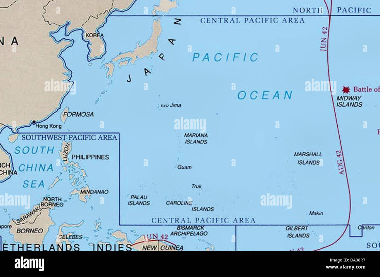 During World War II, the Central Pacific was a key region in the ...