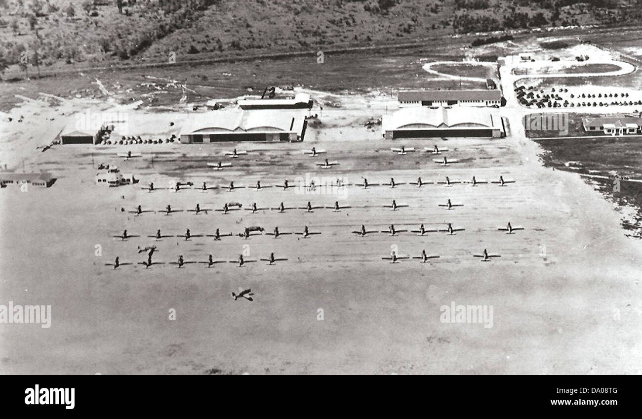 Danielfield, located in Georgia, was an important military airfield ...