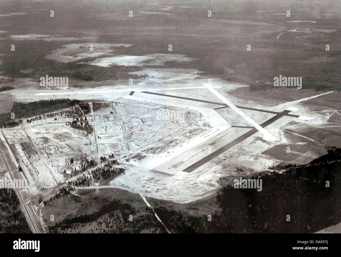 Moody Army Airfield in 1943 was an active U.S. Army Air Force base that ...