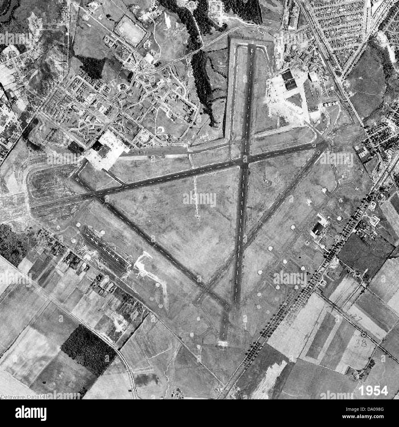 New Castle Air Force Base, operational in 1954, played a significant ...