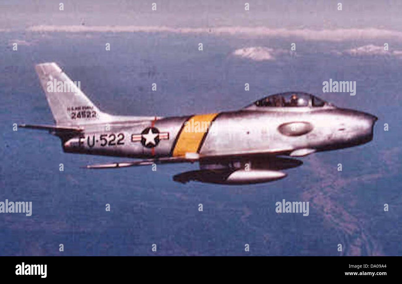 The RF-86 Sabre was used by the U.S. Air Force’s 67th Tactical ...