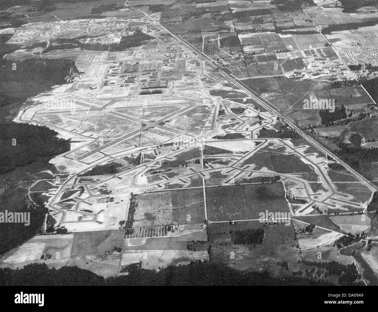 Robins Army Airfield in 1944 was a major military base during World War ...