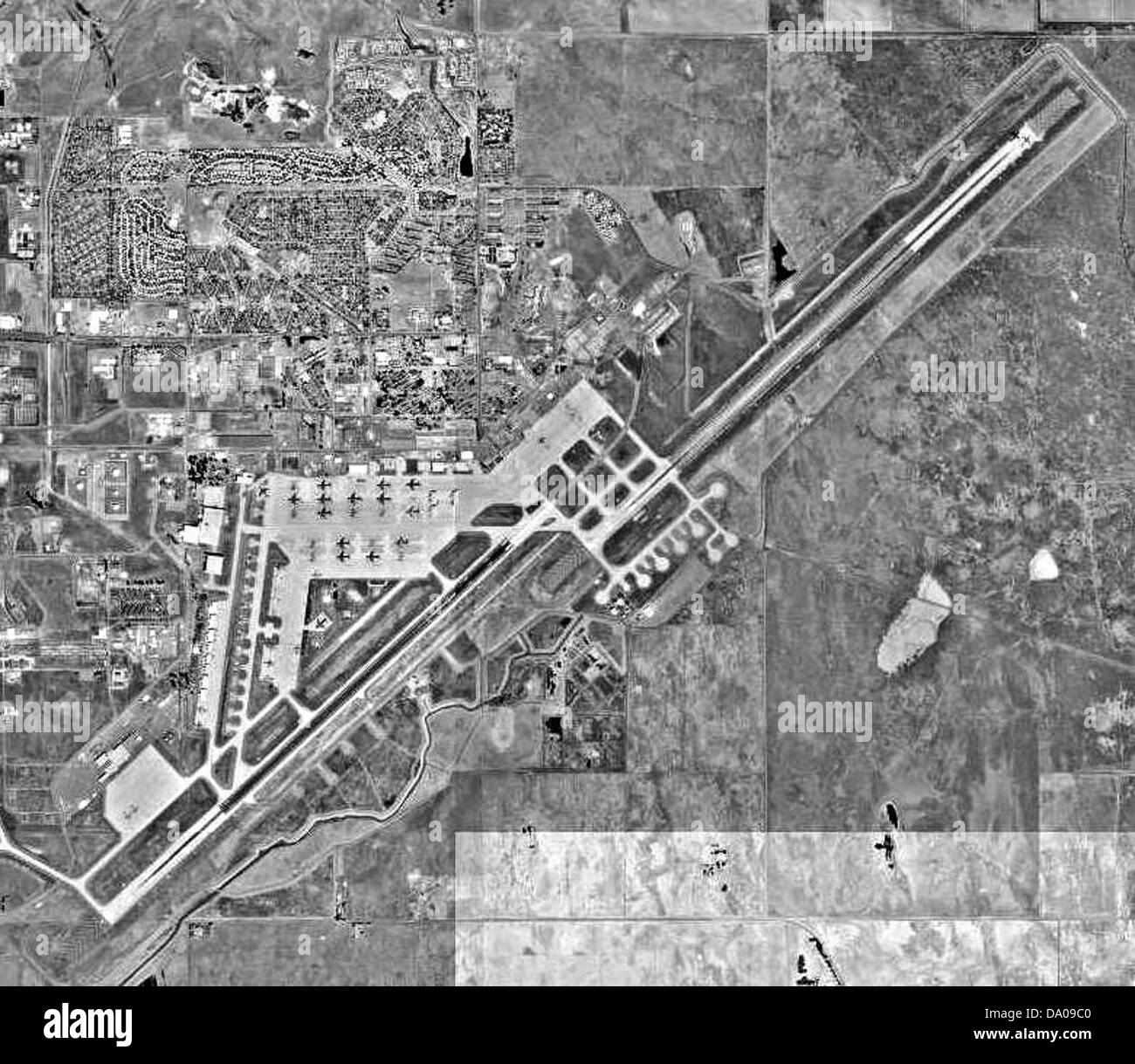 Travis Air Force Base, located in California, was photographed on June ...