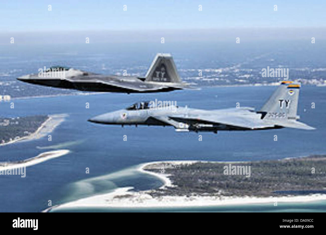 The Tyndall Air Force Base houses both the F-15 Eagle and F-22 Raptor ...
