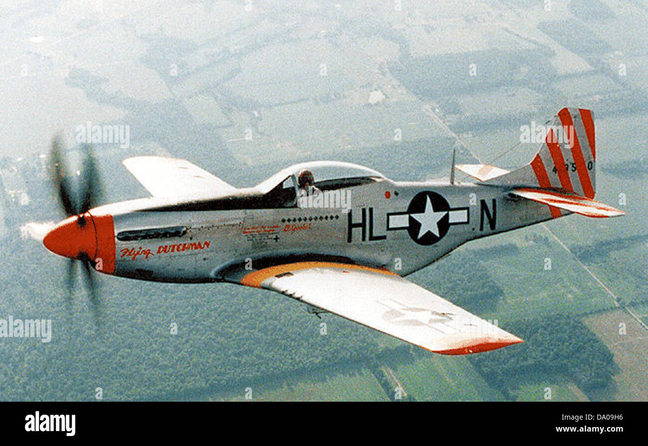 This image shows a P-51D Mustang from the 31st Fighter Group, known for ...