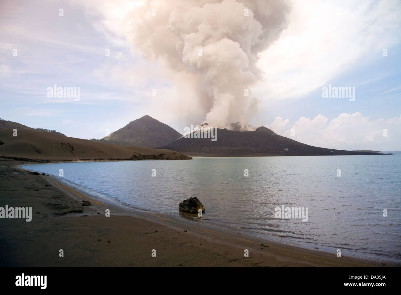 Mt. Tavurvur volcanoe, Rabaul, New Britain Island, Papua New Guinea ...