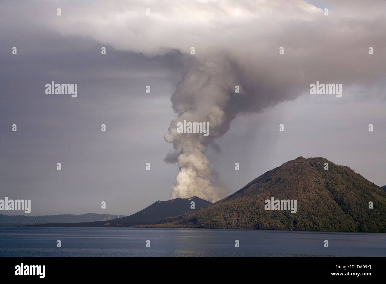 Mt. Tavurvur volcanoe, Rabaul, New Britain Island, Papua New Guinea ...