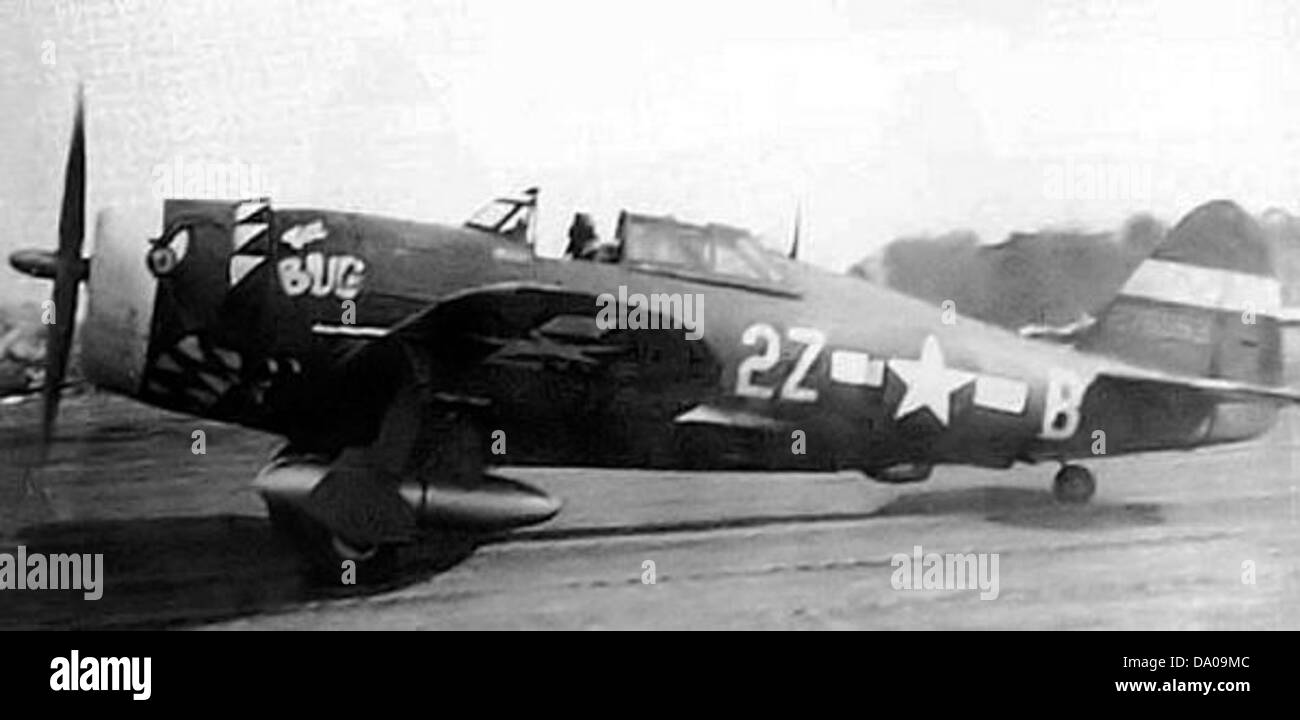 The 405th Fighter Wing operated the P-47 Thunderbolt, a powerful World ...