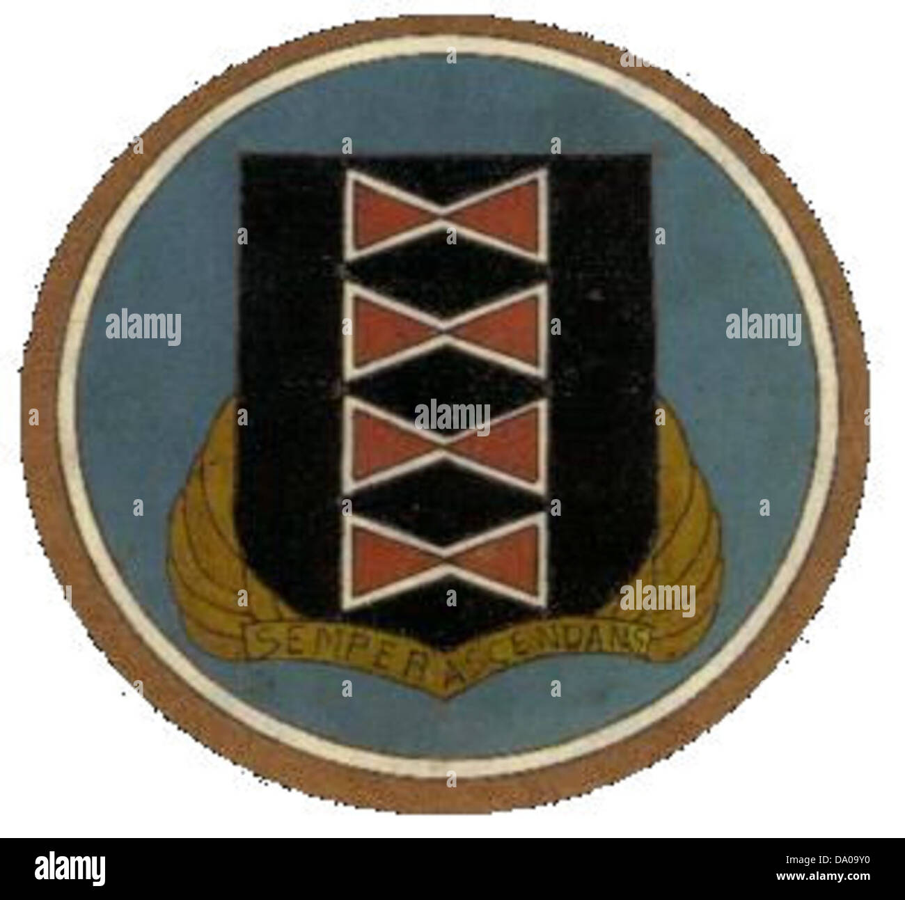 The insignia of the 484th Bombardment Group reflects the unit's role in ...