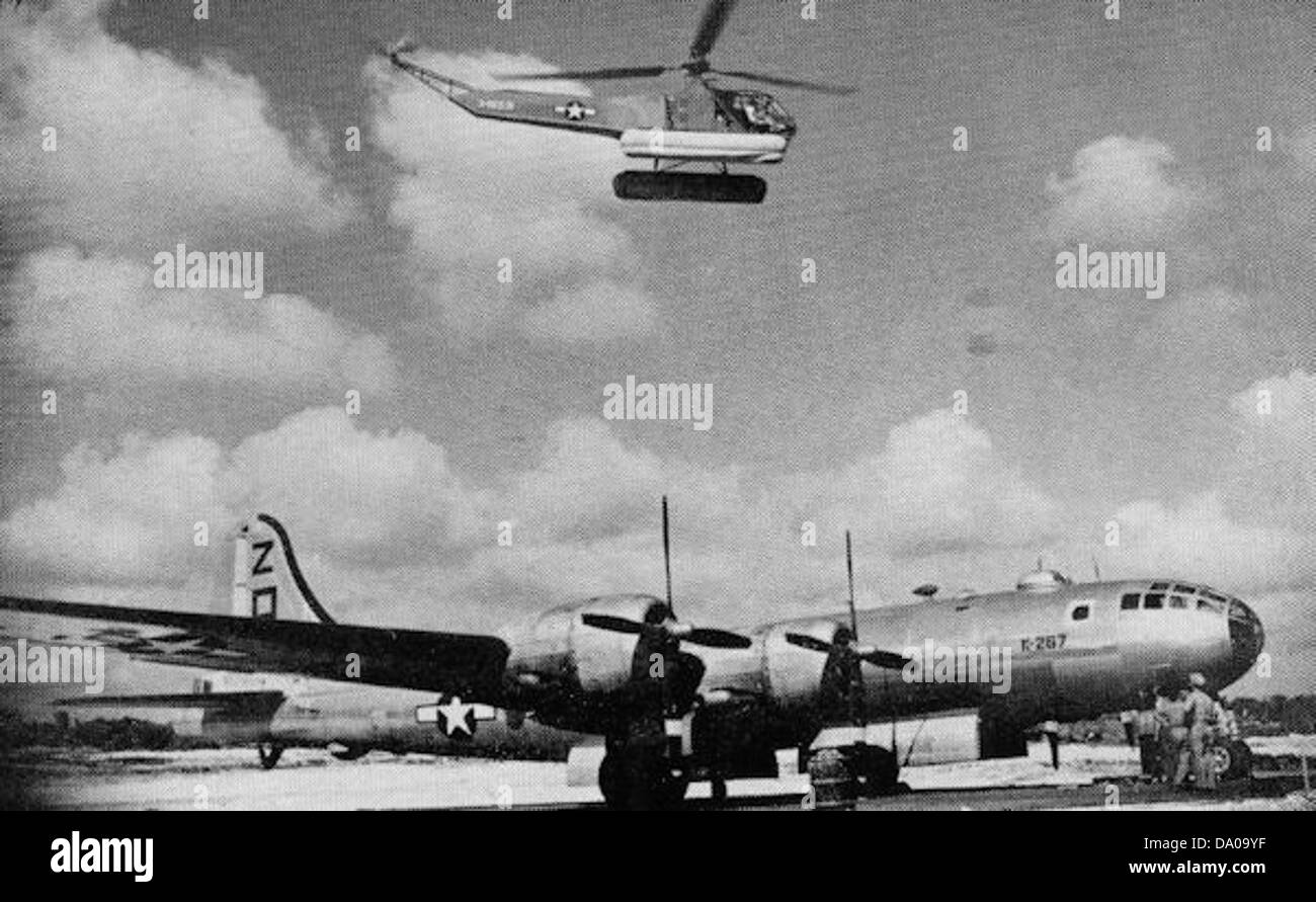 The 500th Bomb Group operated the B-29 Superfortress and helicopters ...