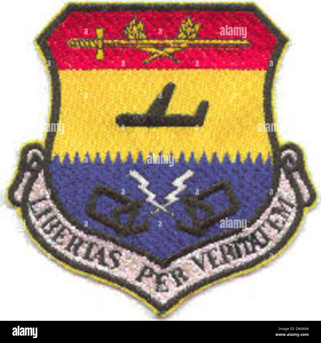 The emblem of the 582nd Air Refueling Wing represents the unit's role ...