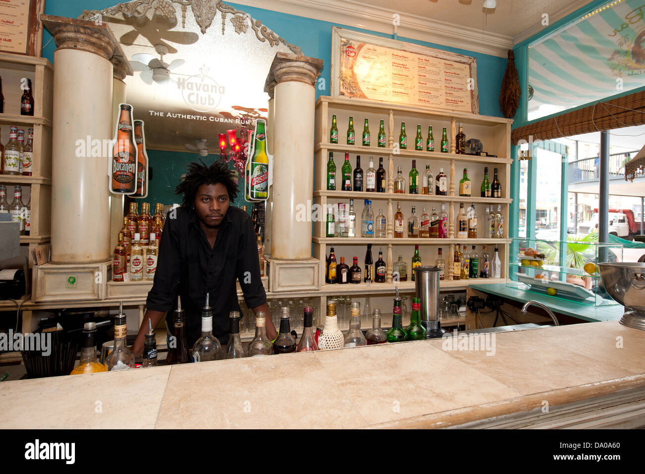 Cape to Cuba bar, Long Street, Cape Town, South Africa Stock Photo - Alamy