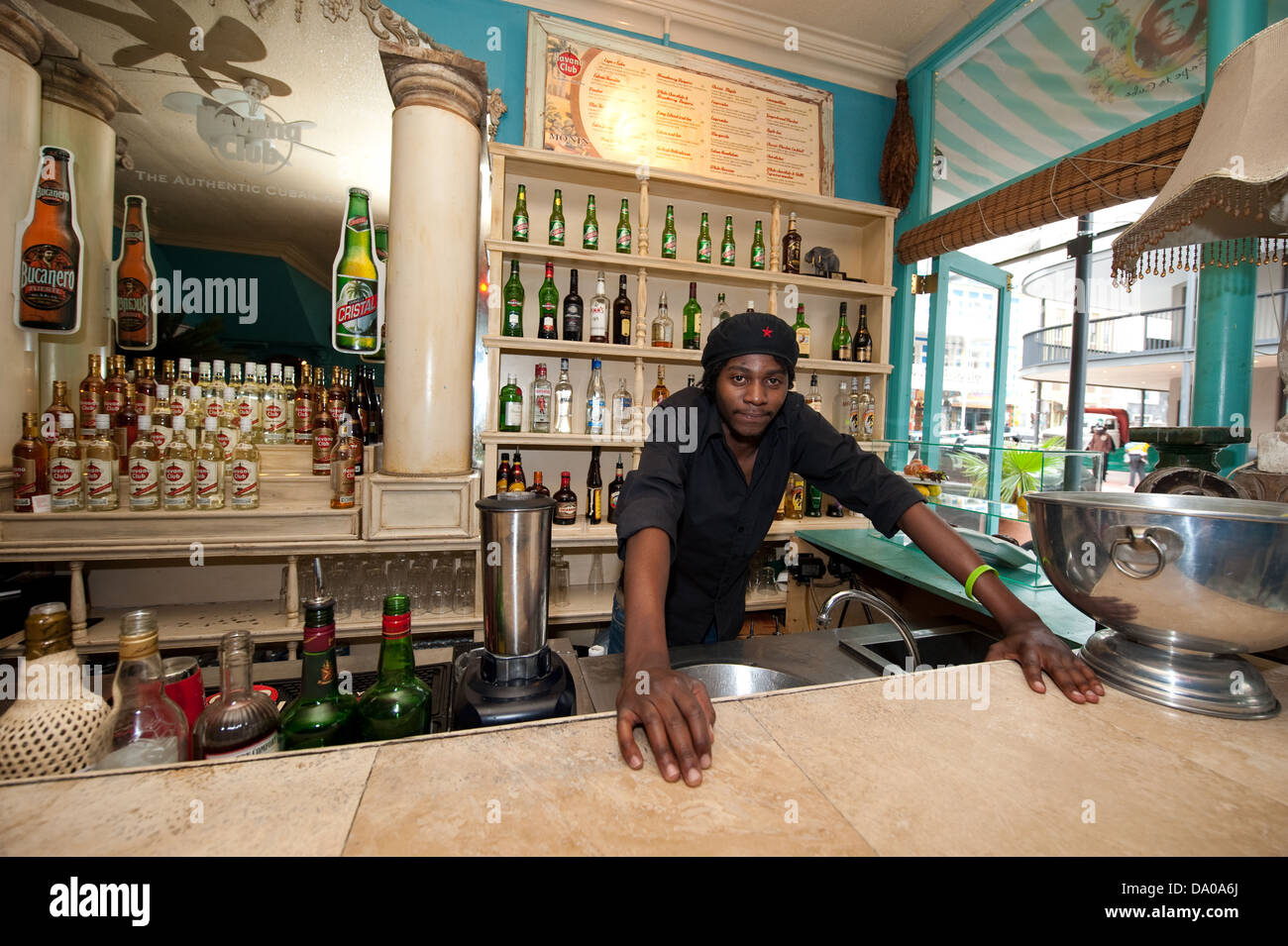 Cape to Cuba bar, Long Street, Cape Town, South Africa Stock Photo - Alamy