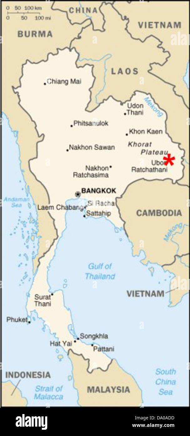 The Dotmap is an operational map used at Ubon Royal Thai Air Force Base ...